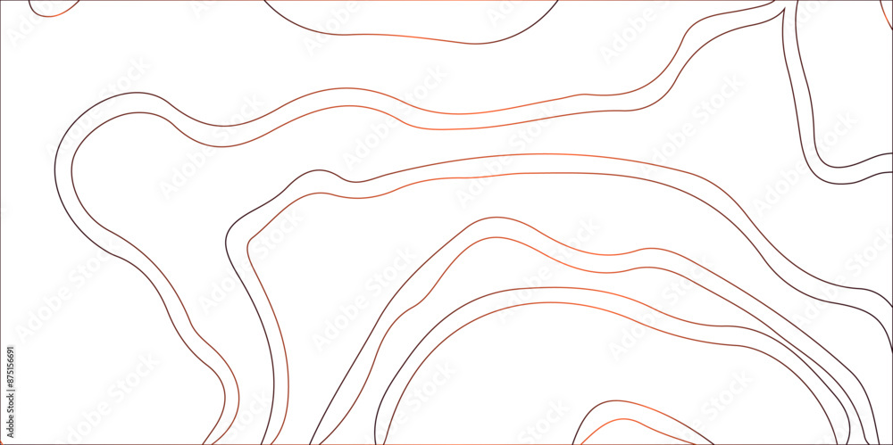 Abstract colorful topographic line contour map background, geographic ... Abstract colorful topographic line contour map background, geographic ...