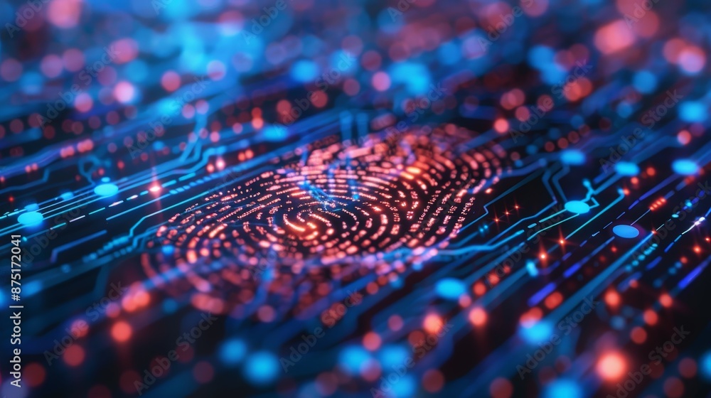 Fingerprint Scanner Enhancing Transaction Security And Cybersecurity Fingerprint Scanning