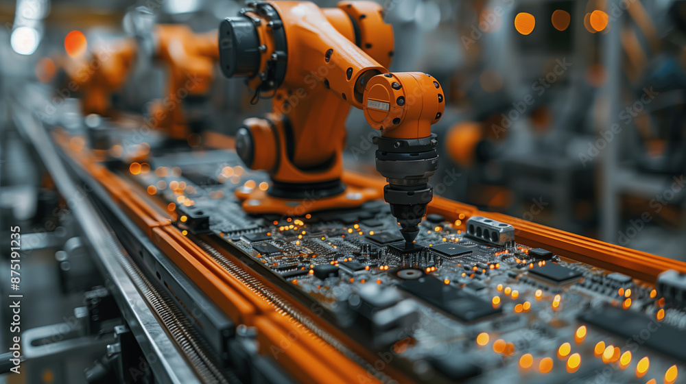 Mass production of high-tech processors and semiconductors on an ...
