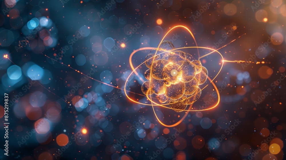 A scientific illustration of a polar molecule with labeled dipole ...