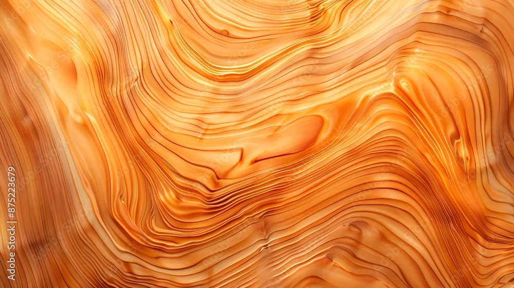 Authentic Cedar Wood Texture with Fine Grains and Natural Patterns in ...