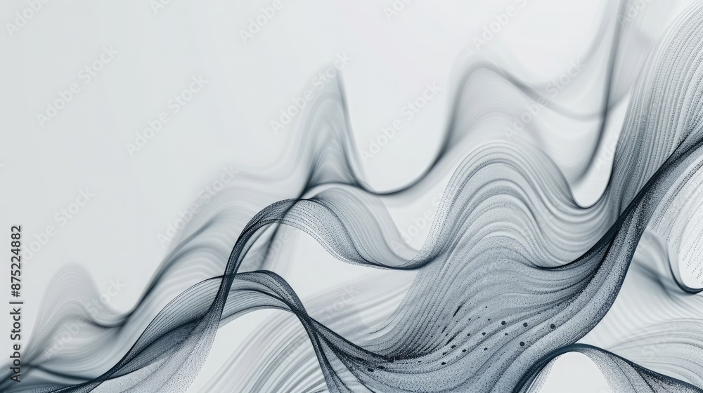 Wave Background. Sound waves , Dynamic effect ,ocean wave with striped ...