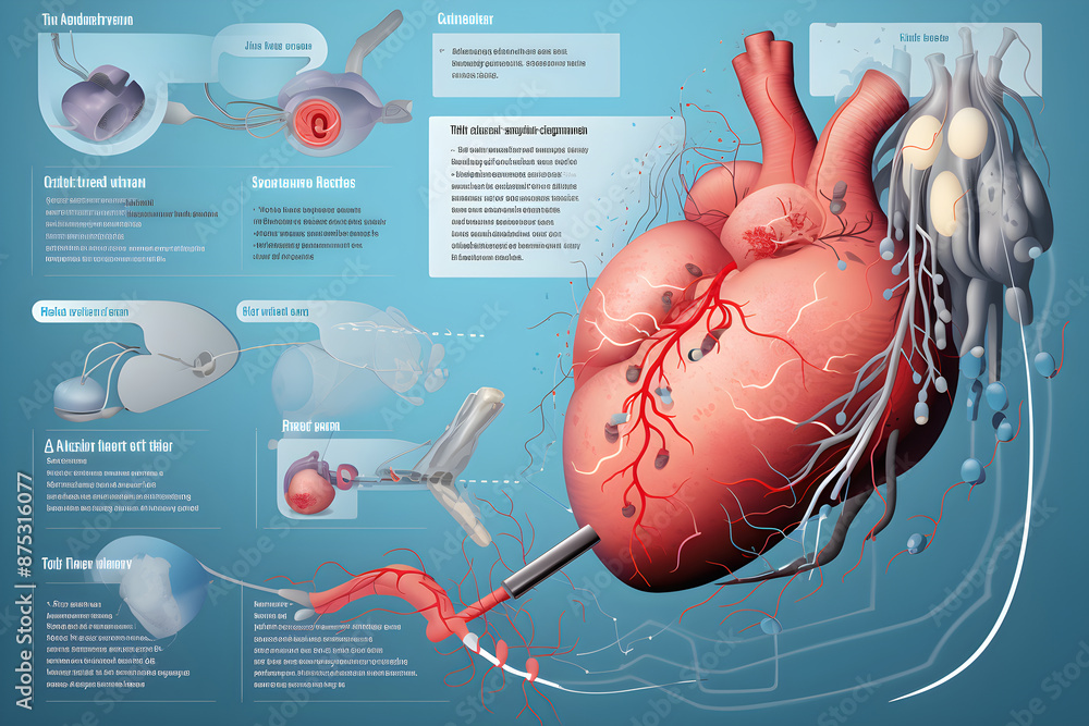 Visual Explanation of Ablation Surgery Procedure and Stages Stock Photo ... Visual Explanation of Ablation Surgery Procedure and Stages Stock Photo ...