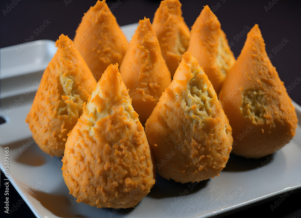 Delicious snacks from a snack bar, snacks from a bar that are tasty on ...