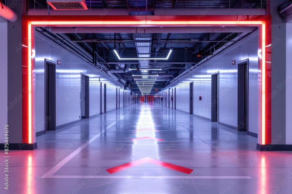 An innovative sports complex features mystical wayfinding systems that ...