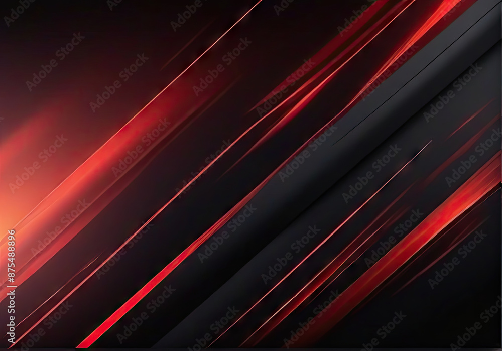 Dark red background, The black lines on the red background resemble a ...