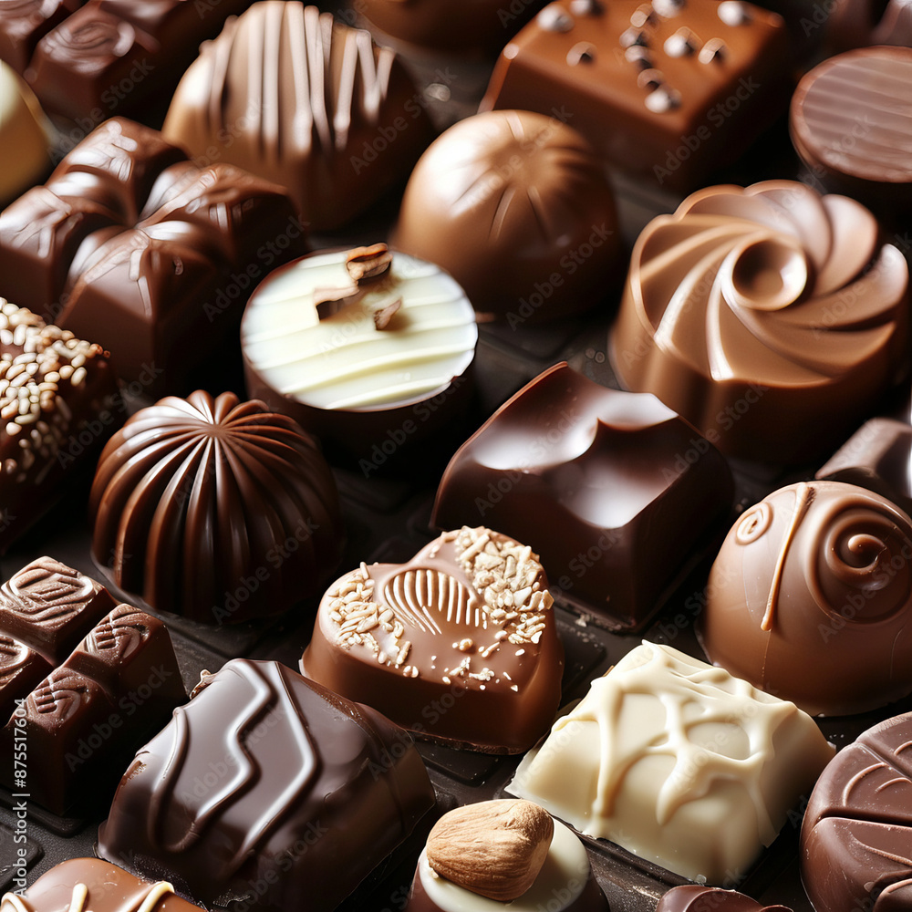 Conduct a sensory analysis of dark chocolate, examining its appearance ...