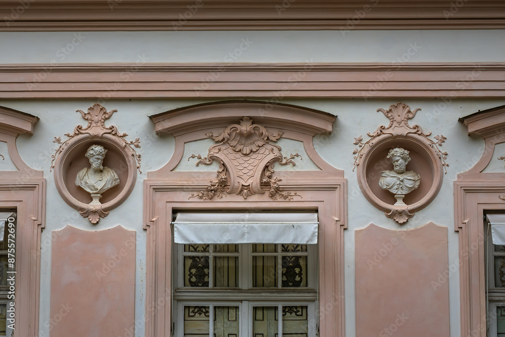 Rococo style Amalienburg - hunting lodge on the grounds of the ...