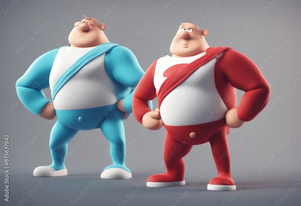 hips captain year underpants col standing cartoonish roically ...