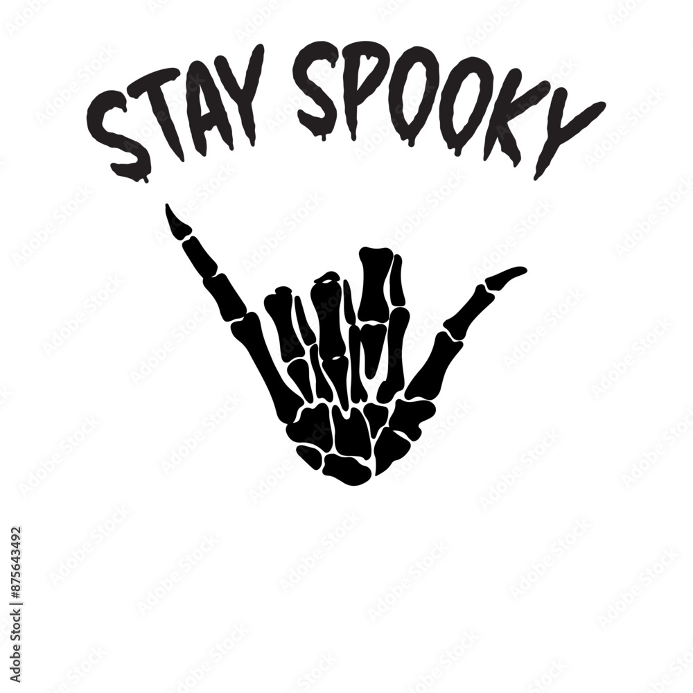 Stay Spooky Skeleton svg, Lattern Pumpkin, Halloween Skeleton, Stay ...