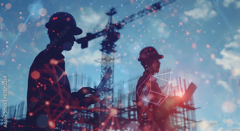 Digital Construction The Future of Building Digital Blueprint Building ...