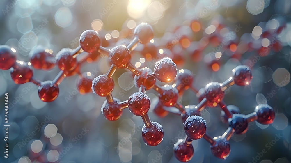 Foto de **Display the molecular structure of sucrose with alpha and ...