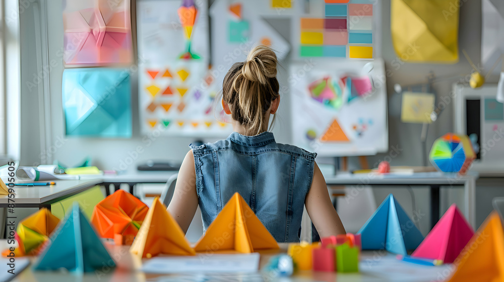 Risk Management: An American risk analyst in a modern office ...