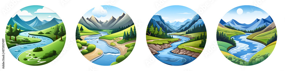 Watershed Management clipart collection, symbol, logos, icons isolated ...