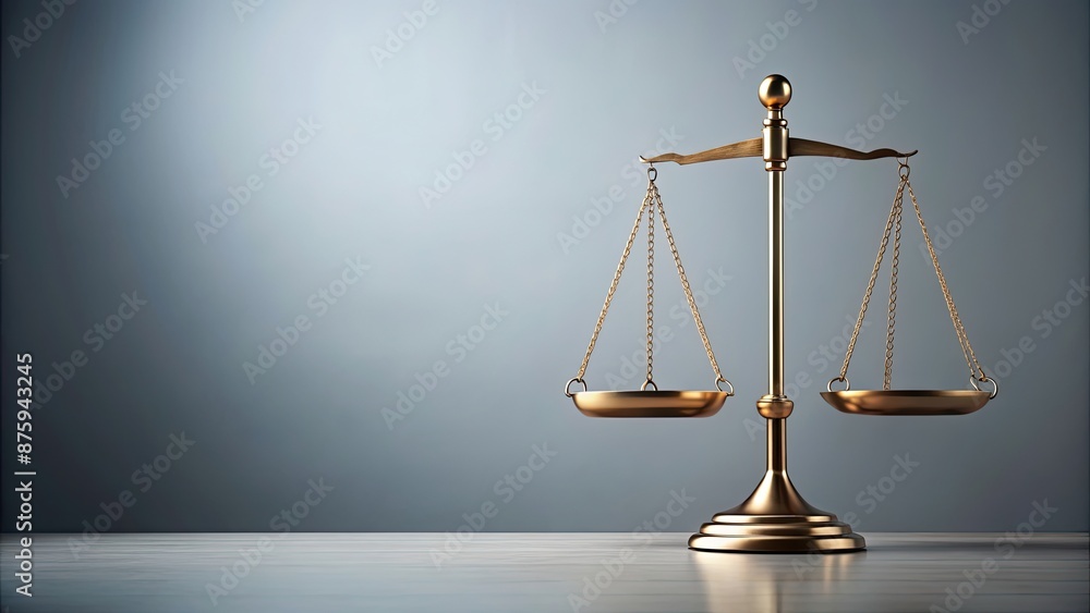 Scales of justice symbolizing fairness and equality, balance, law ...