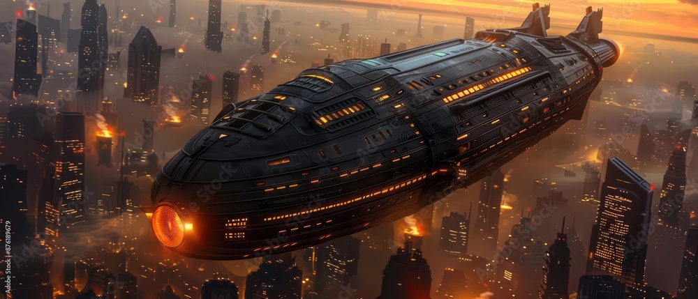 An innovative city tour service uses enchanted airships to guide ...