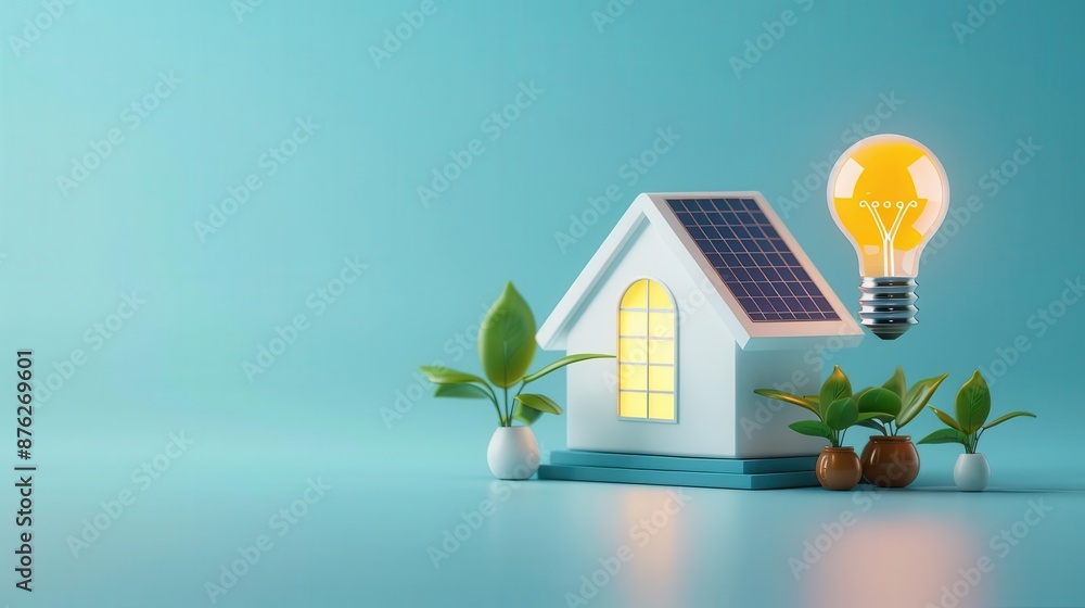 Net zero calculation flat design front view energy efficiency cartoon ...