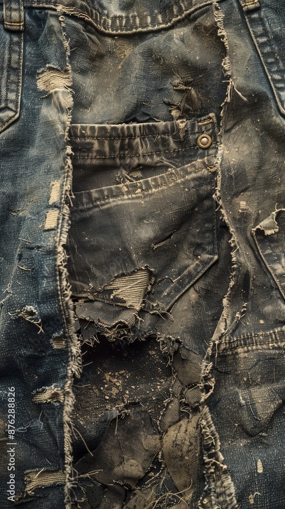 Grungy and Tattered Mechanic's Rag with Oil Stains for Automotive ...