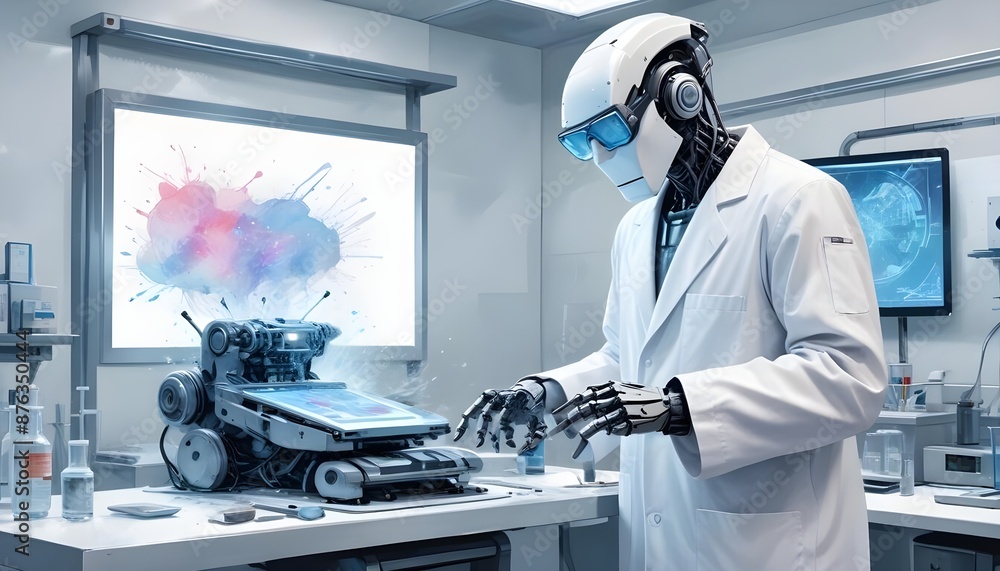 Robotic Researchers in Advanced AI-Driven Labs of the Future ... Robotic Researchers in Advanced AI-Driven Labs of the Future ...