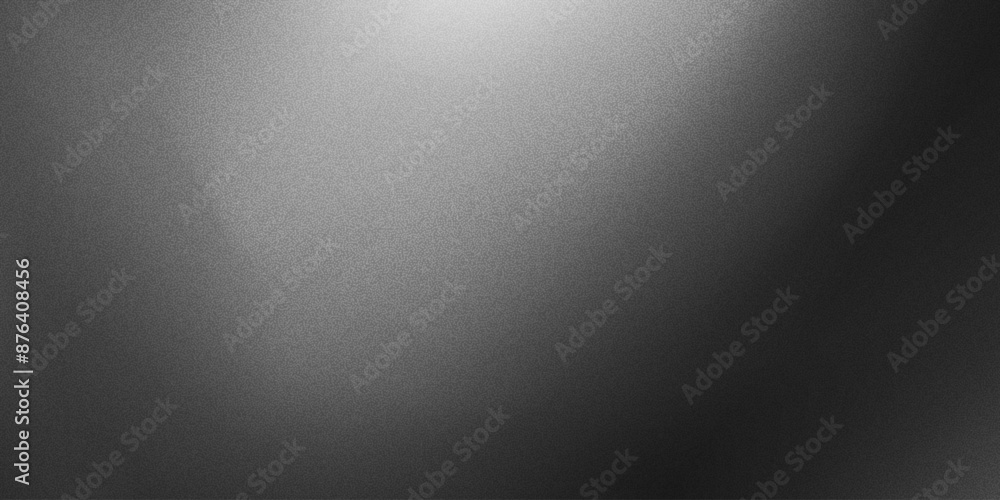 Grey gradient background, abstract black and white grain gradation ...