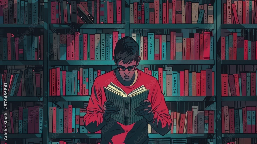 National Comic Book Day in the USA. people read comics. people choose ...