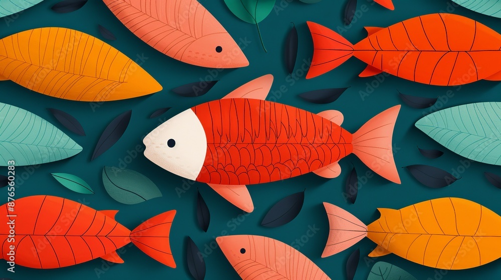 Overfishing prevention illustrated by protected marine areas and ...