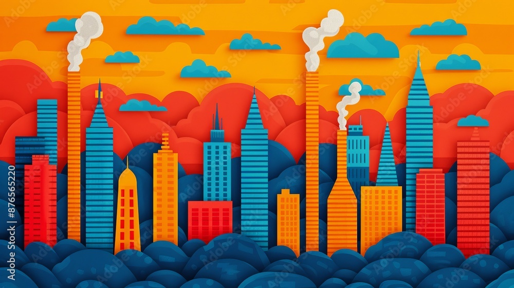 Energy transition illustrated by the shift from fossil fuels to ...