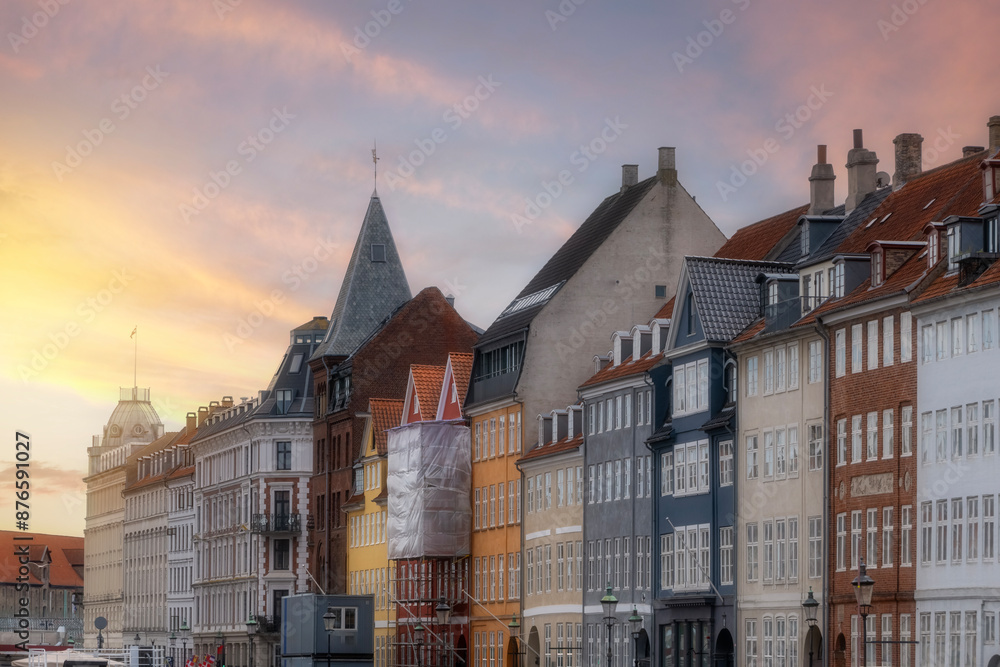 Various photos from the city center of Copenhagen the capital of ...
