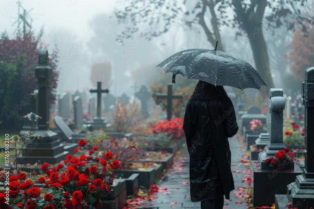 A moment of farewell, diving into the emotional depth of a funeral and ...