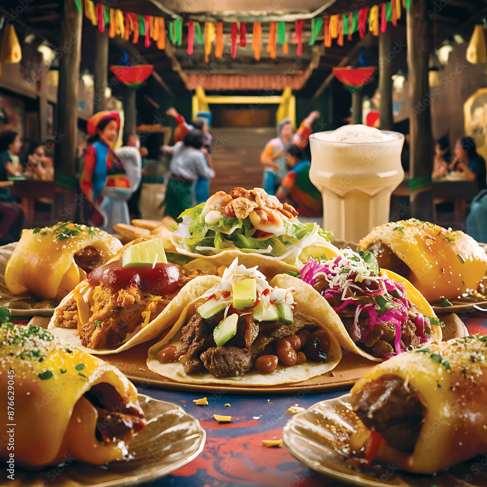 Viva mexico event national Mexican holiday celebration in dia de la ...