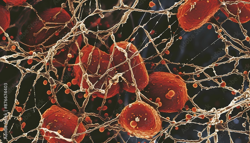 Fragmented RBCs, known as schistocytes, often suggest conditions like ...