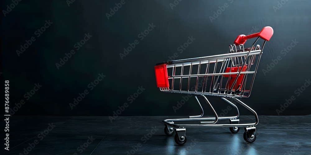 Sleek and Simple Shopping Cart Design for Ecommerce Branding and ...