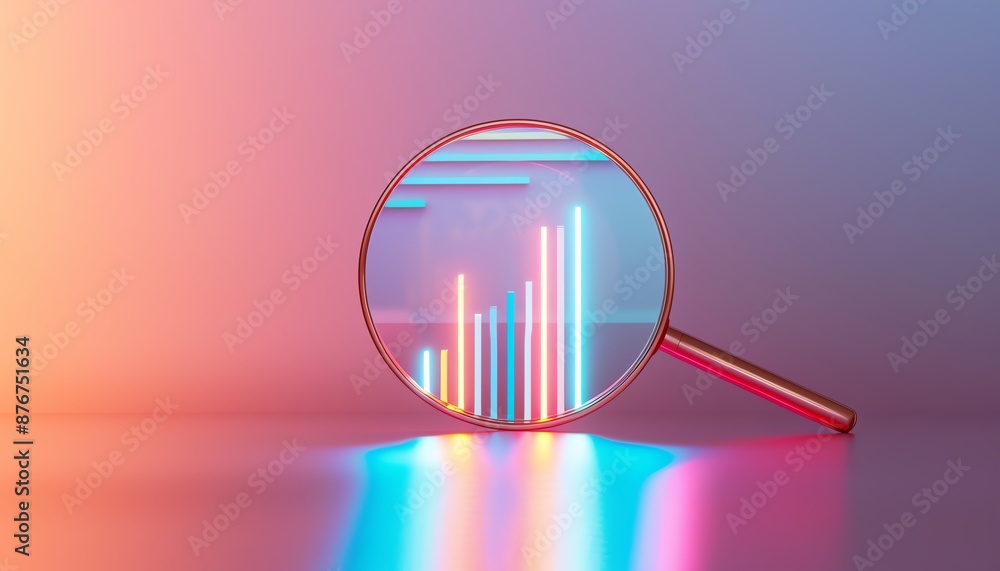 Data visualization is key to understanding complex information. This image represents the ...