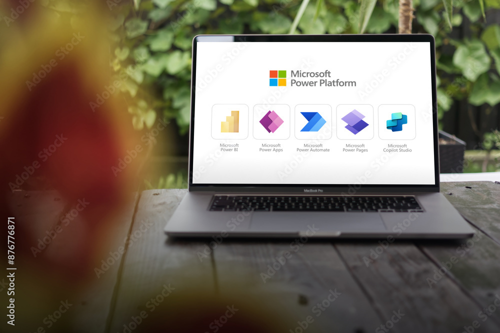 Microsoft Power Platform family icons, solution for building apps ...
