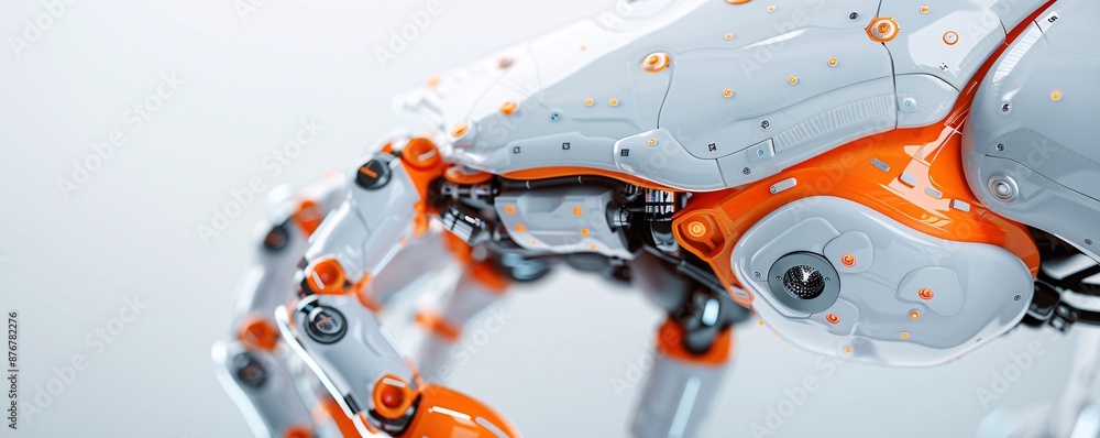 Editorial Photography of a robotics project showcase, capturing the ...