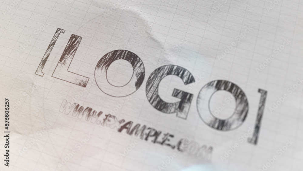 Scribble Logo Stock Template | Adobe Stock