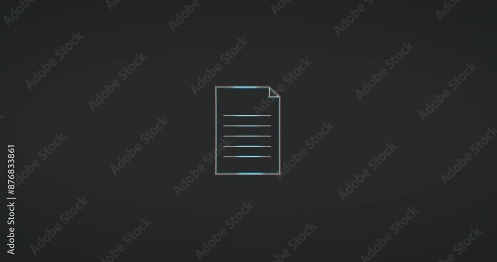 Create image with artificial intelligence input, animation of terminal ...