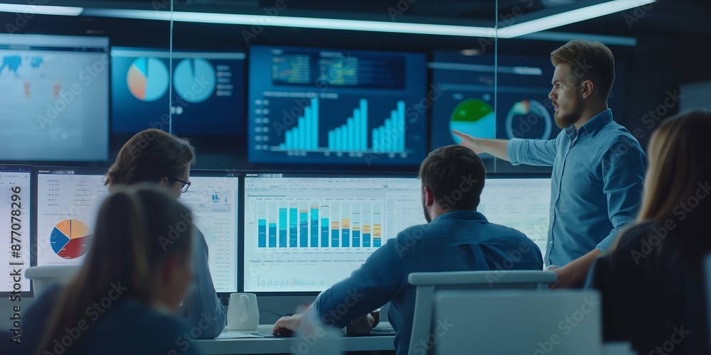 Competitive Analysis Analysts comparing their company’s performance ...