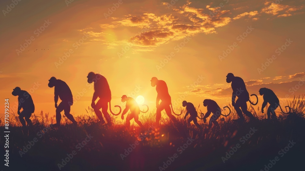 Human evolution. A study of the sequence of biological evolution of ...
