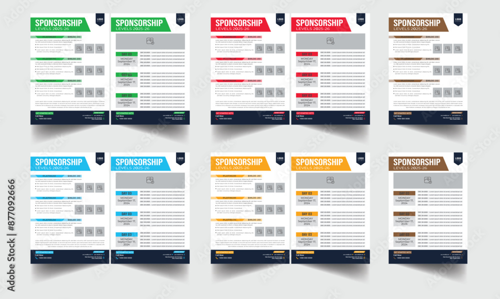 Technical Data Sheet layout template. Product Catalogue & modern a4 ...
