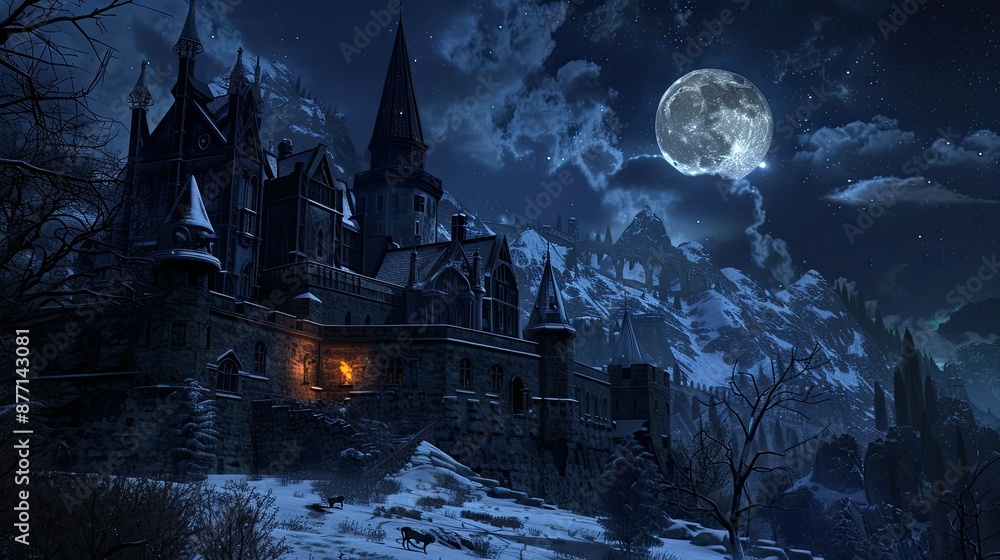 "The Castle of Ravenloft at Curse of Strahd for Strahd" Stock ...