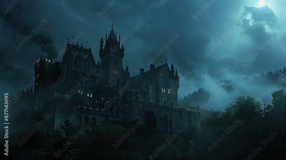 "The Castle of Ravenloft at Curse of Strahd for Strahd" Stock ...