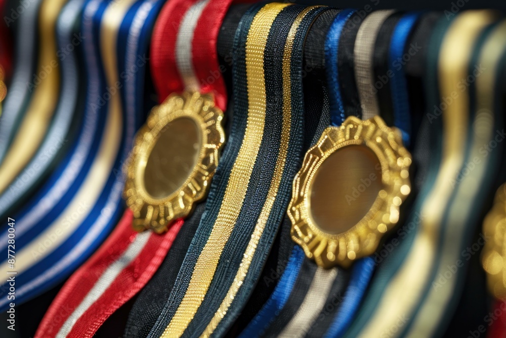 Patiently awaiting the momentous accomplishment of winning a gold medal ...