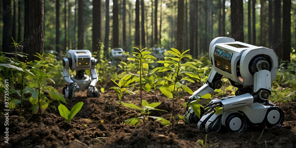 AI-generated image depicting an AI technology concept where AI-powered ...