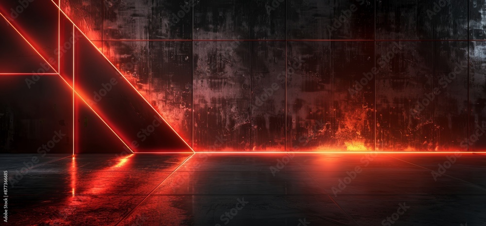 3D Rendering of Sci Fi Neon Glowing Blue White Led Alien Spaceship ...