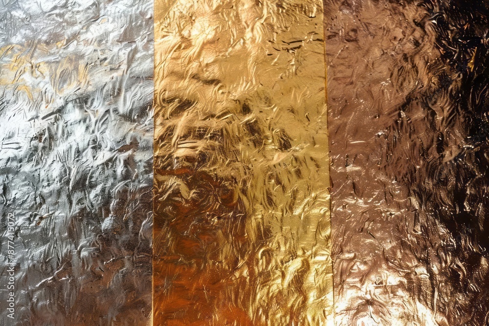 Gradient background with a metallic sheen transitioning from silver to ...