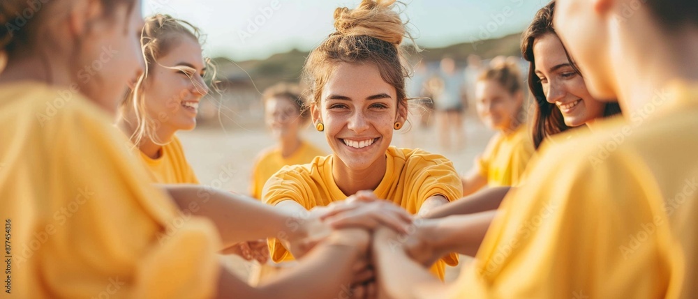 Young athletes developing a network of support through teambuilding ...