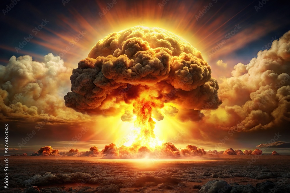 Strong nuclear explosion of atomic cells , cells, atomic Stock ...