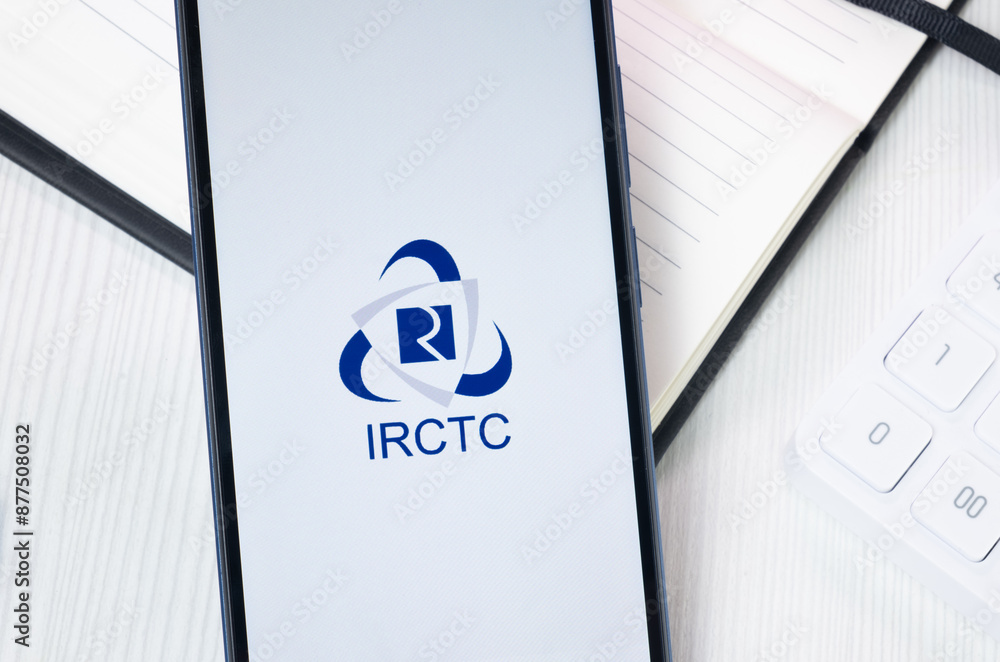 New York, USA - 30 June 2024: IRCTC Logo or Icon on Phone Screen Stock ...