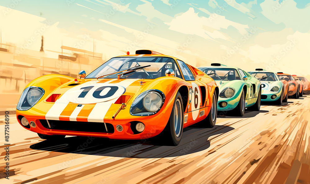 Unique hand-drawn animation style Vintage vibe reminiscent of the 1970s ...